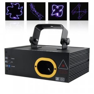 The Purple Haze - 100mW Music Lounge Projector New