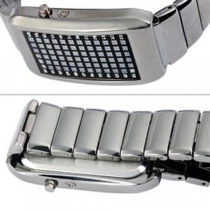 The One Kelvin - Japanese Style Mid-Sized Blue LED Watch New