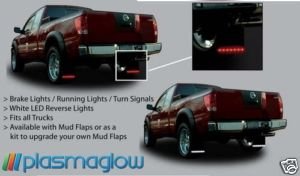 Plasmaglow LED Mud Flap Lighting Kit w/ Mud Flaps