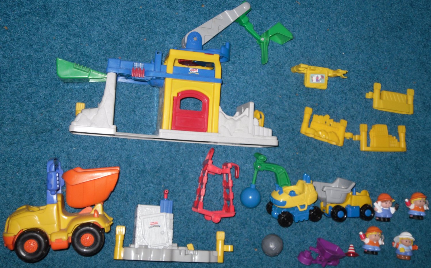 Little People Construction Set Fisher Price Mattel