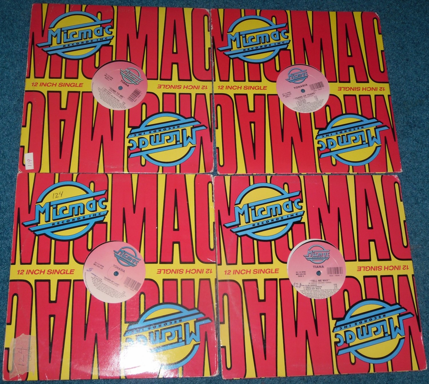 Tonasia & Tiana !2" Single Micmac Records