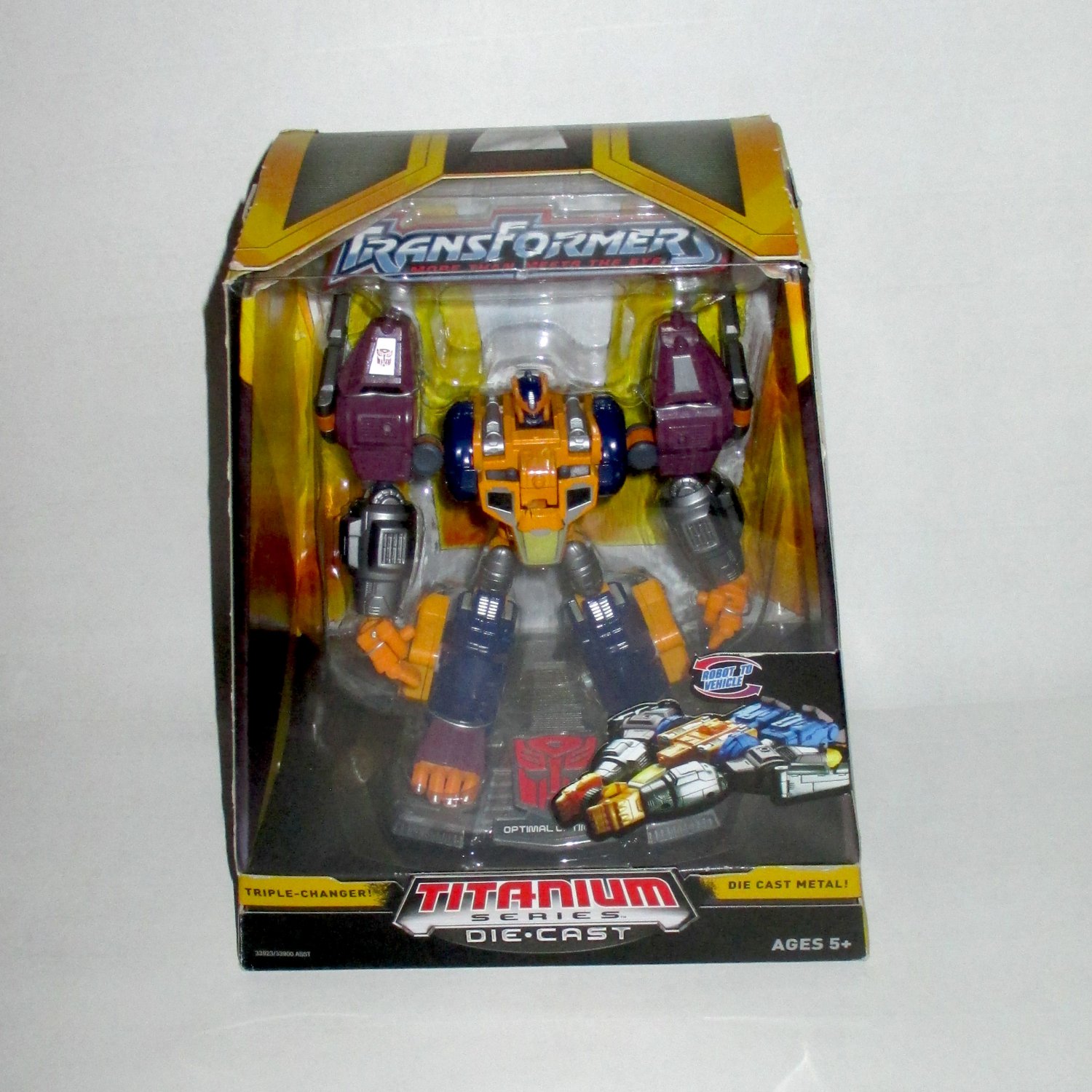 Transformers Titanium Optimal Optimus Triple Changer Action Figure