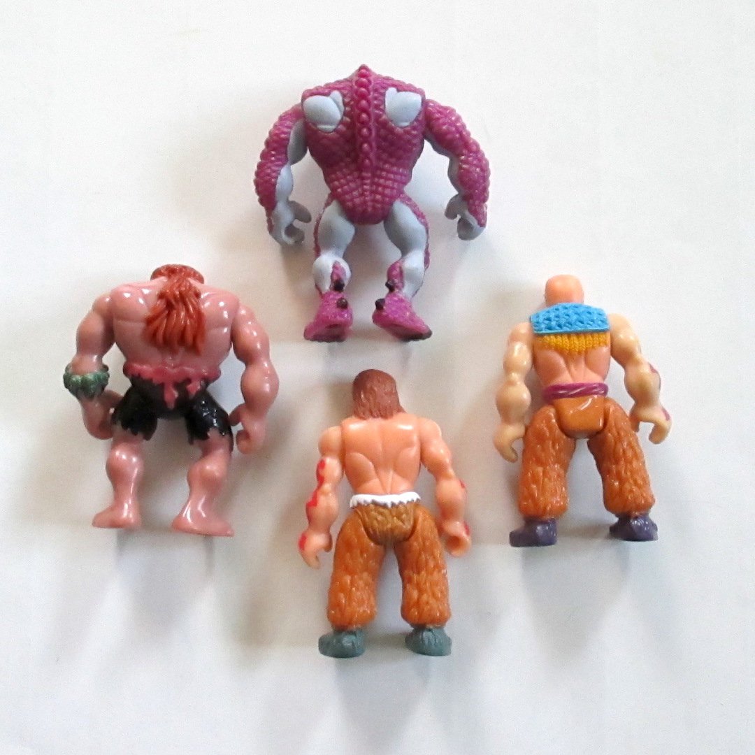 4 Cavemen Figures Fisher Price Imaginext