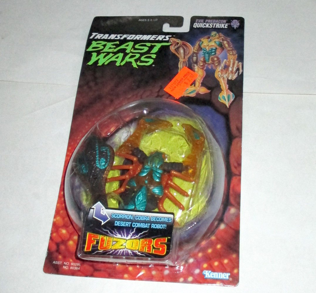 QuickStrike Beast Wars Transformers Scorpion Action Figure