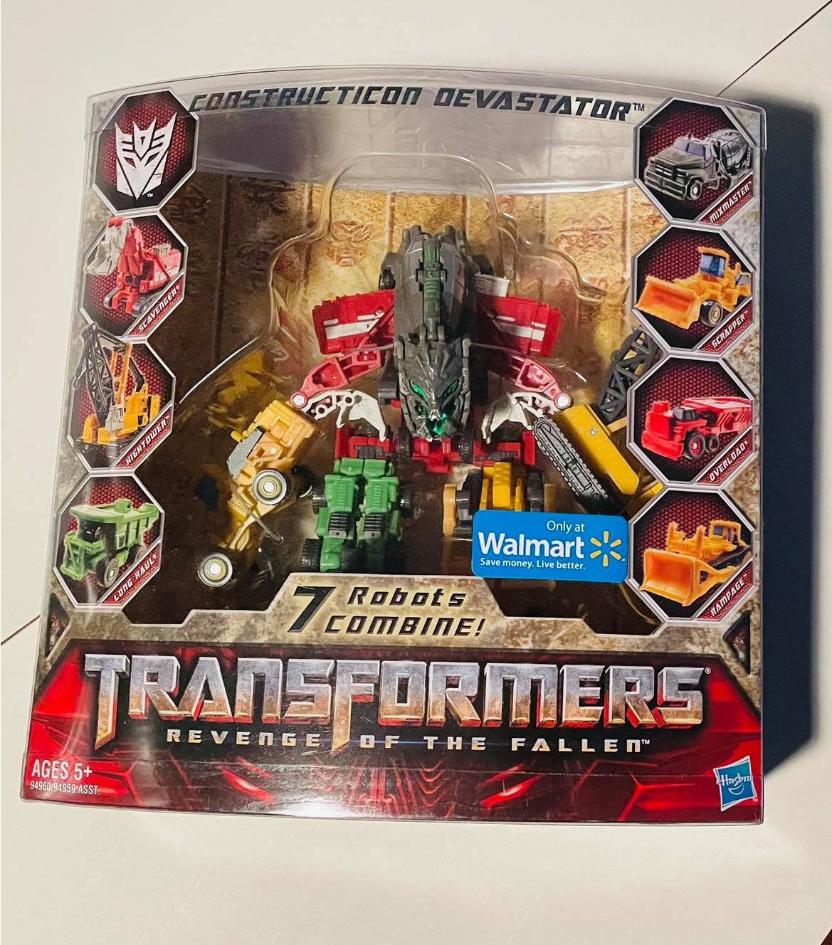 Transformers Constructicon Devastator Decepticon Robot Figures