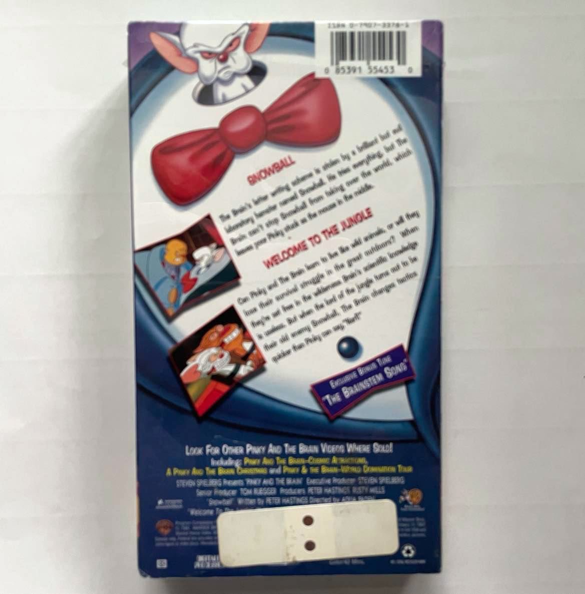 Pinky and the Brain VHS
