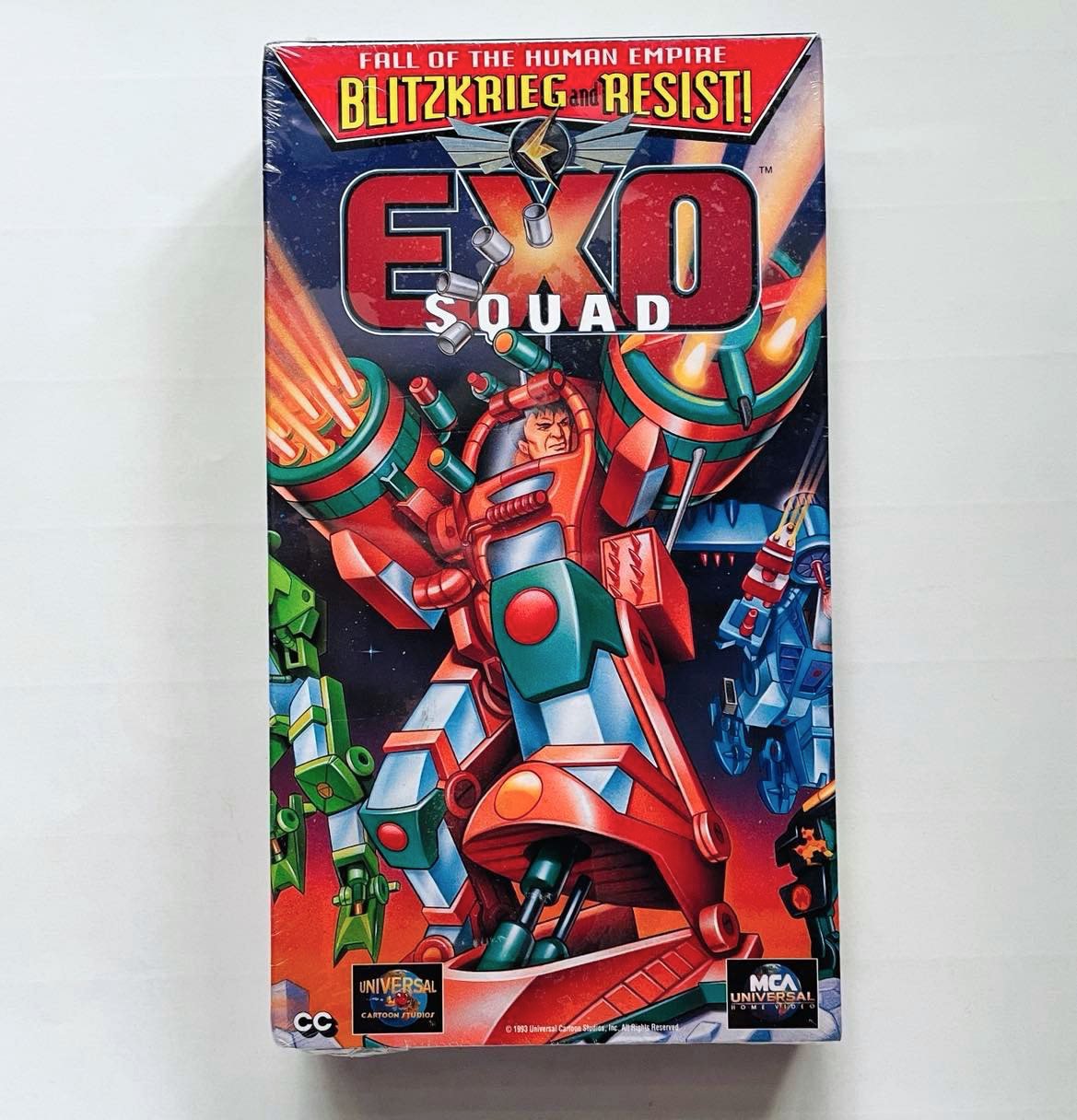 Exo Squad Cartoon VHS