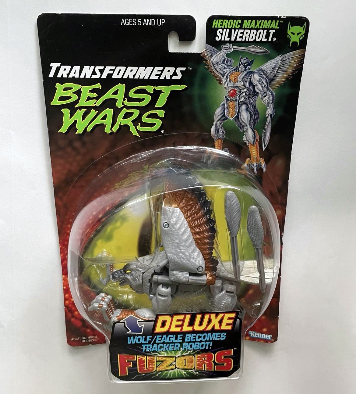 SilverBolt Transformers Beast Wars Deluxe Maximal Fuzors Robot