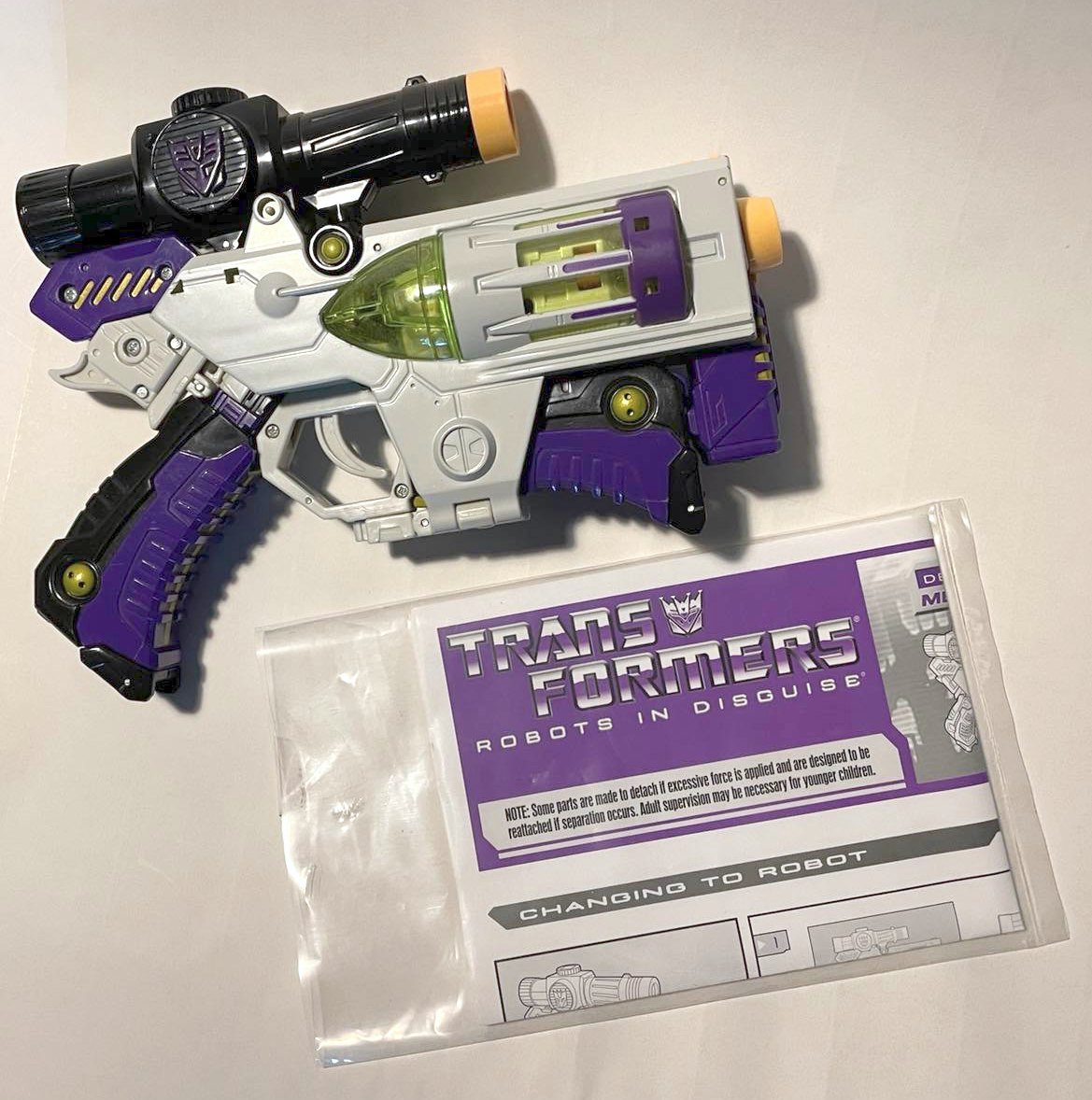 Transformers Megatron Fusion Blaster Robot Figure 2006