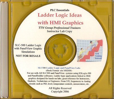 Ladder Logic Ideas with HMI Graphics (SLC-500)