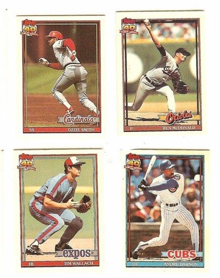 TOPPS MINI TRADING CARDS ! 4 CRACKER JACK ! SERIES II - NM