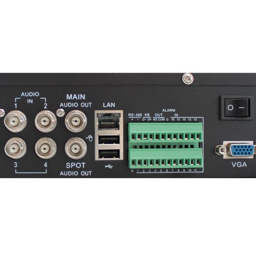 H264 16 CHANNEL DVR 12 COLOR CCD CAMERA VIDEO SYSTEM