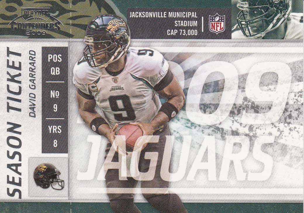 David Garrard - 2009 Playoff Contenders #46