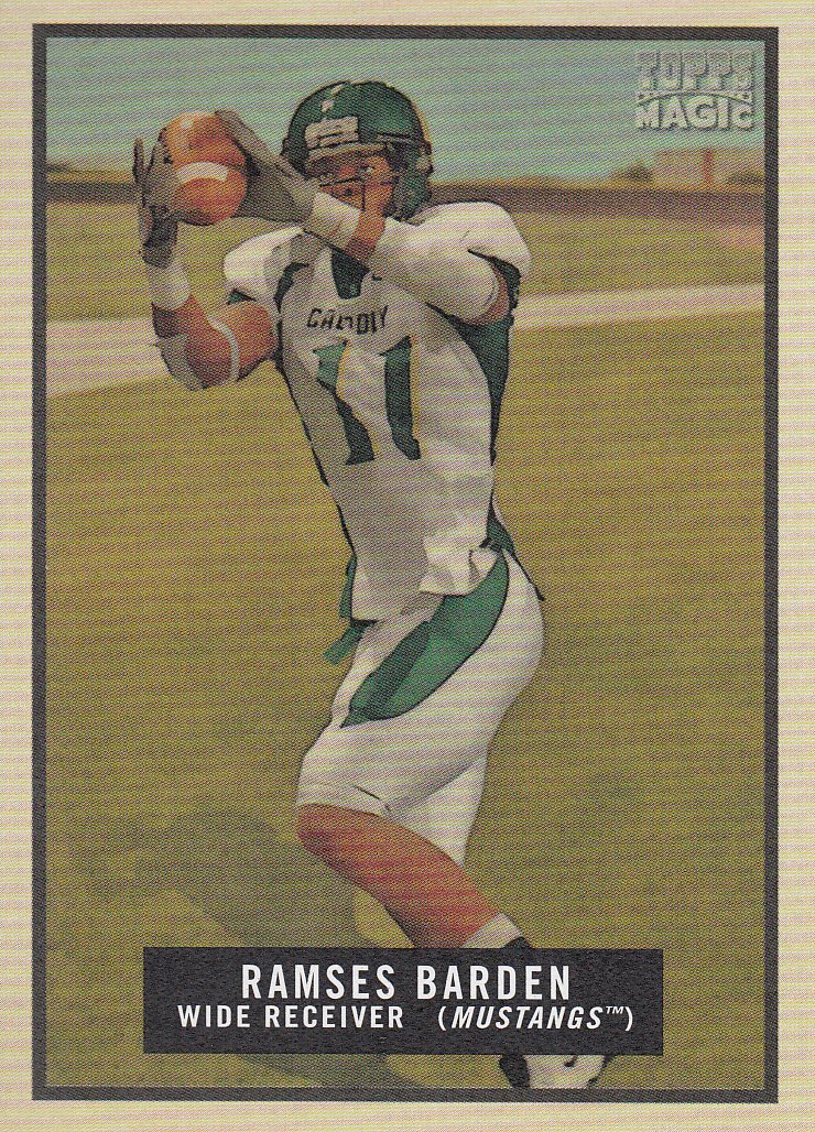 Ramses Barden (Cal Poly) - 2009 Topps Magic RC #94