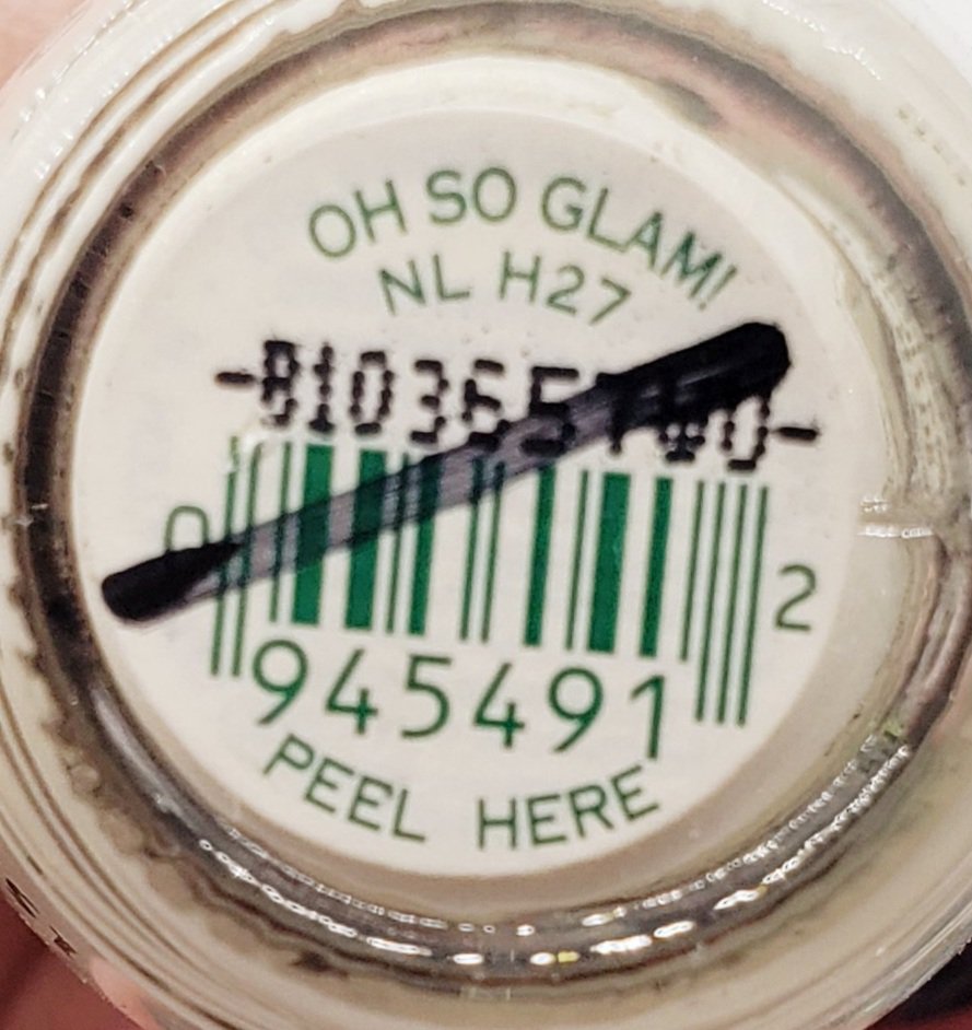 OPI Nail Polish - Oh So Glam! NL H27 - NEW