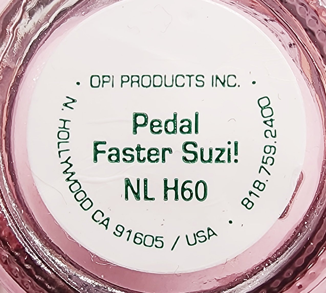 OPI Nail Polish - Pedal Faster Suzi - NL H60 - NEW ***READ DESCRIPTION