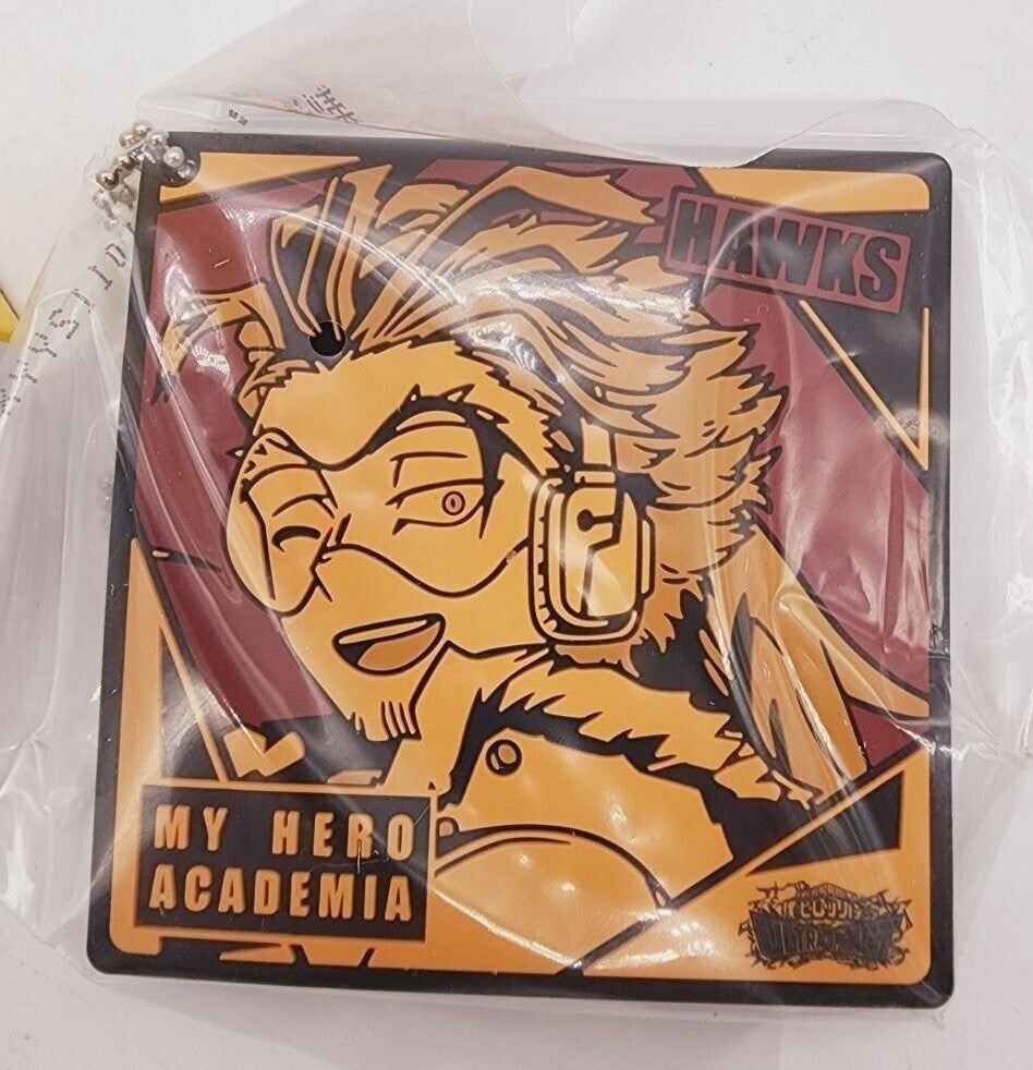 My Hero Academia Hawks Ultra Impact Rubber Keychain