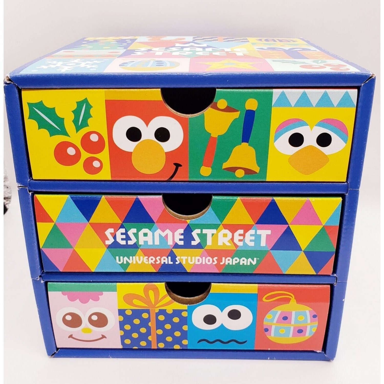 Sesame Street Drawer Storage Container Universal Studios Japan USJ