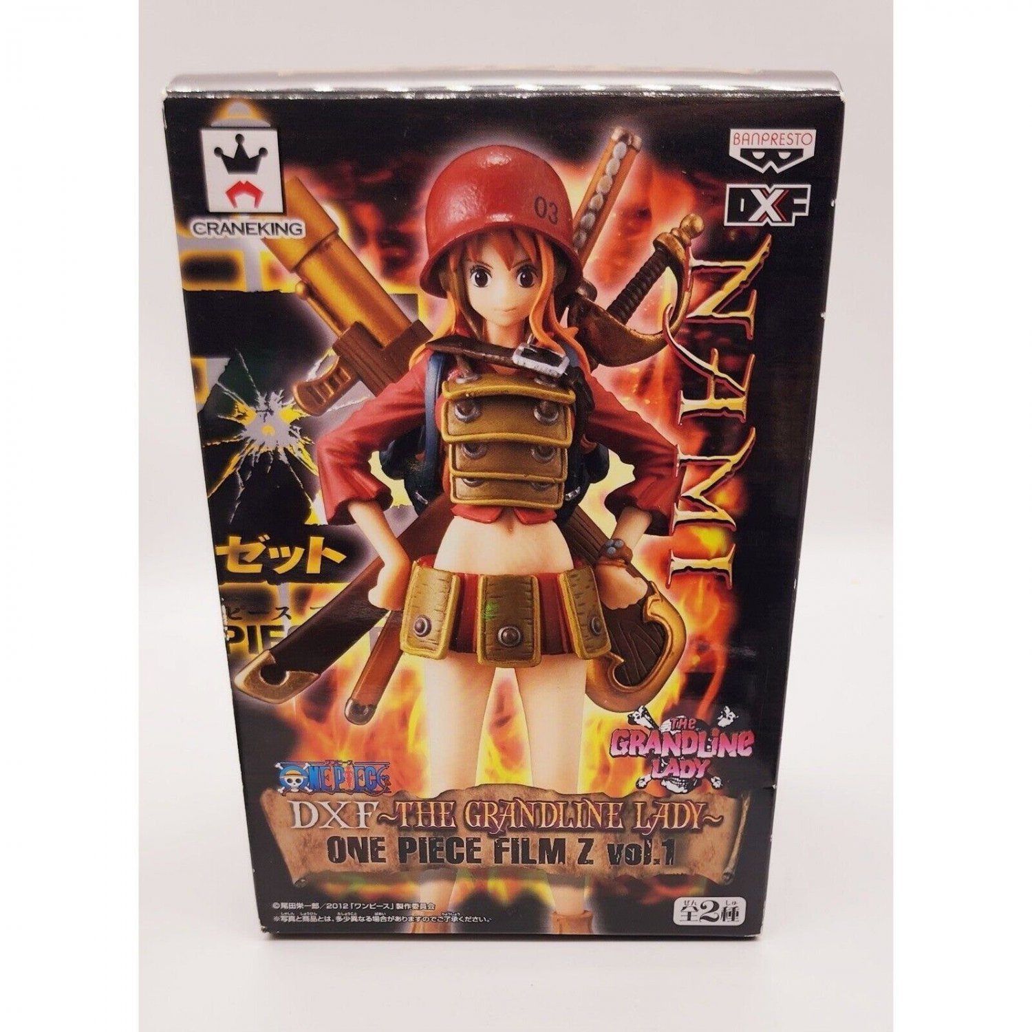 One Piece Nami The Grandline Lady Film Z Vol 1 DXF Banpresto Figure NEW