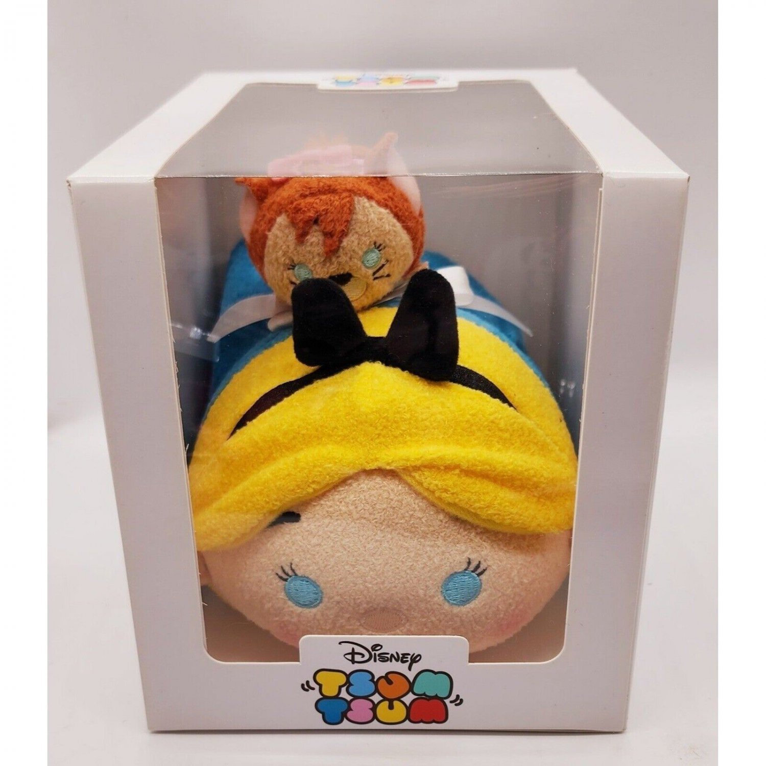 Disney Alice in Wonderland Stackable Tsum Tsum Alice & Dinah NEW