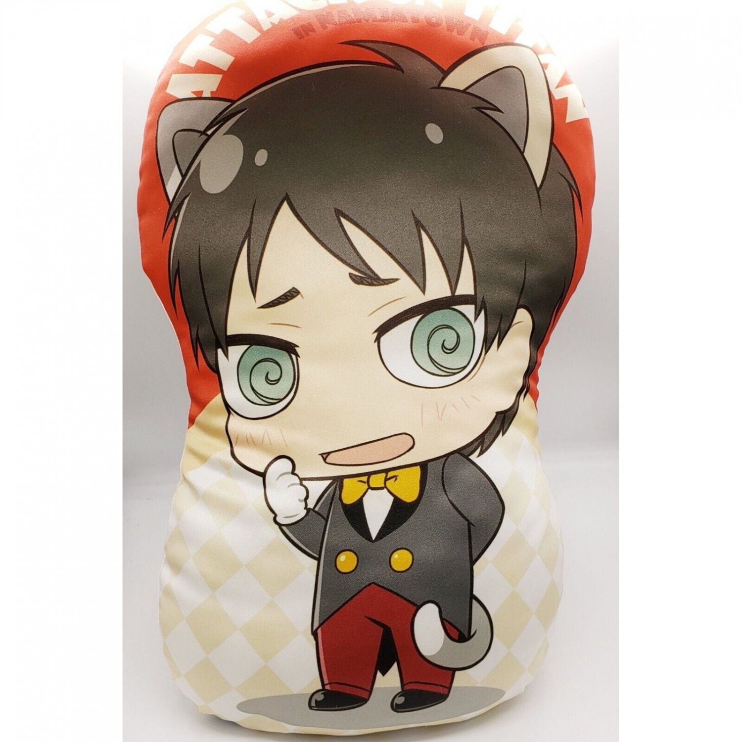 Attack on Titan Eren Yeager Namco Chibi Pillow Cushion