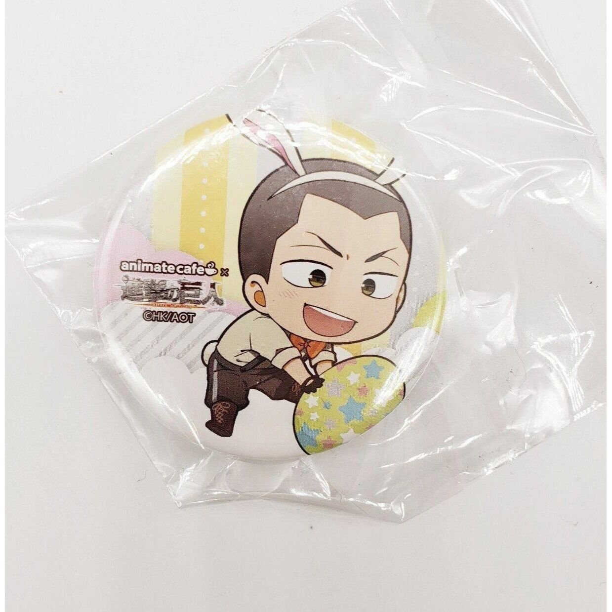 Attack on Titan Connie Springer Easter Holiday Animate Cafe Can Badge ...