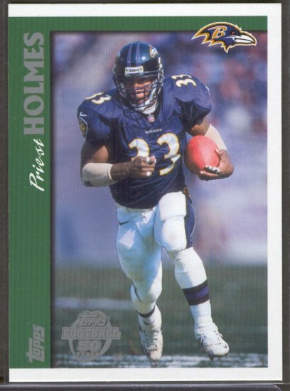 2005 Topps Throwbacks PROMO #3 Priest Holmes Ravens