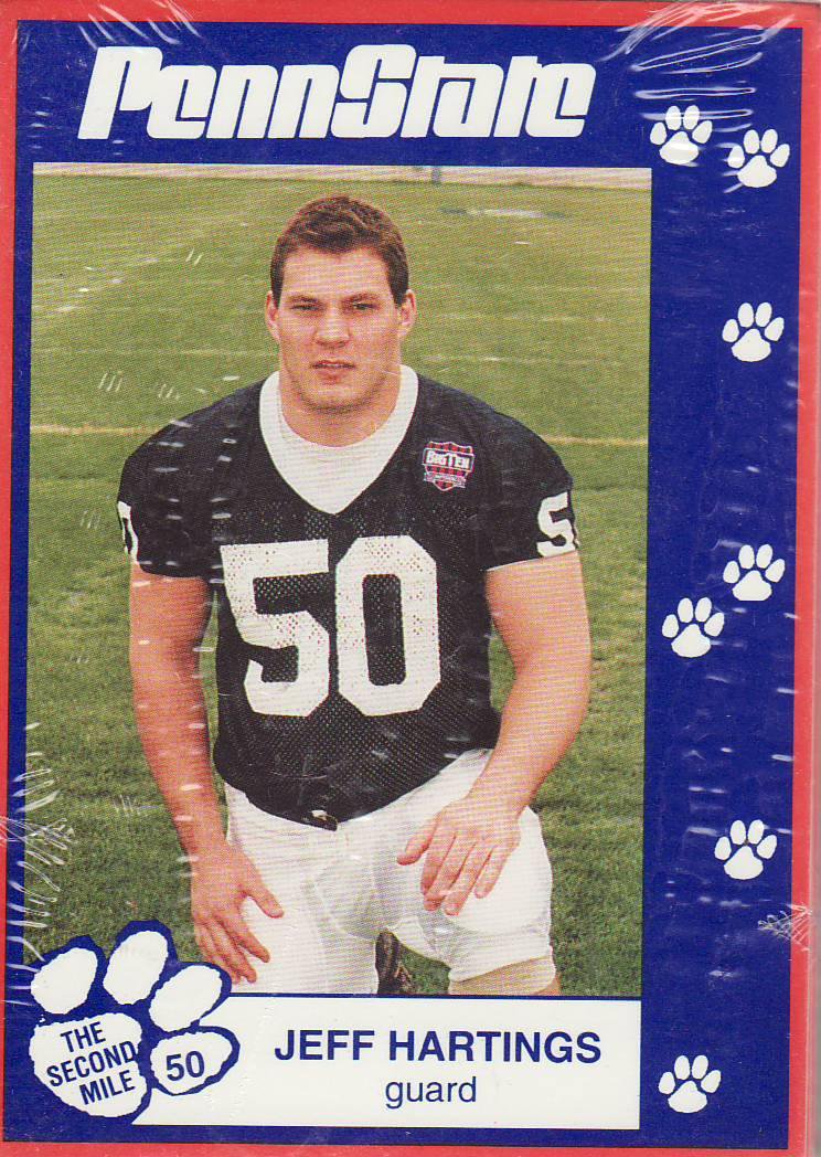 1993 Penn State Second Mile Football Complete Set Kerry Collins Jeff ...