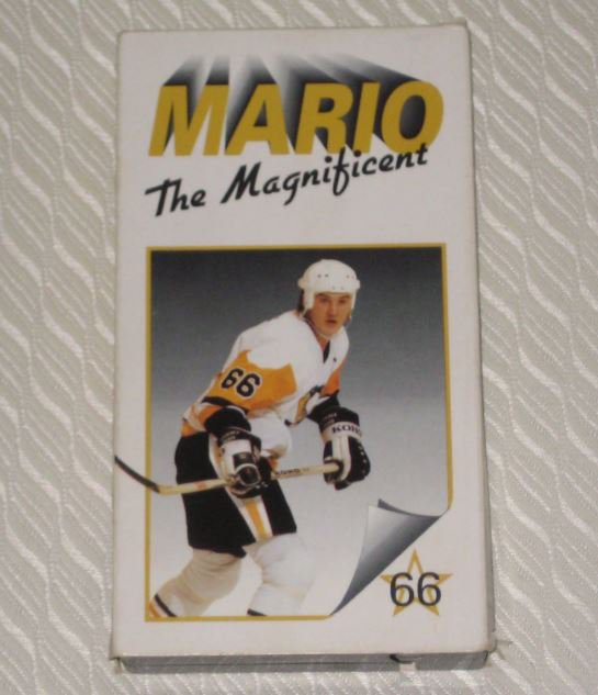 Mario the Magnificent Pittsburgh Penguins 66 VHS 1990 Hockey