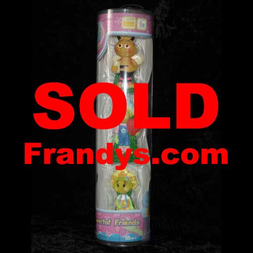 NIB Fifi and the Flowertots Figures Tube of 3 Friends - On Sprout