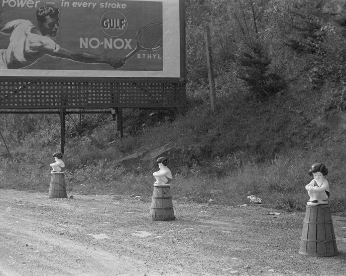 KEWPIE DOLL PHOTO VINTAGE ROAD BILLBOARD CHARLESTON 30S