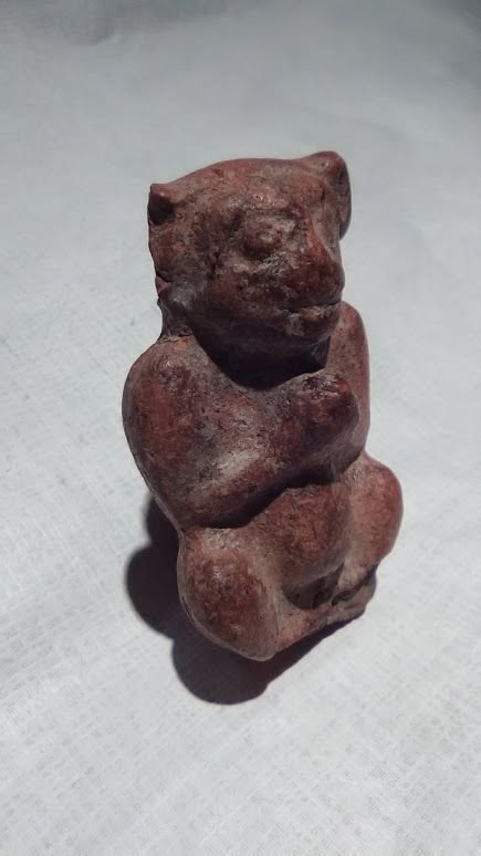 300-200 BC Mauryan Empire Terracotta Monkey Figure