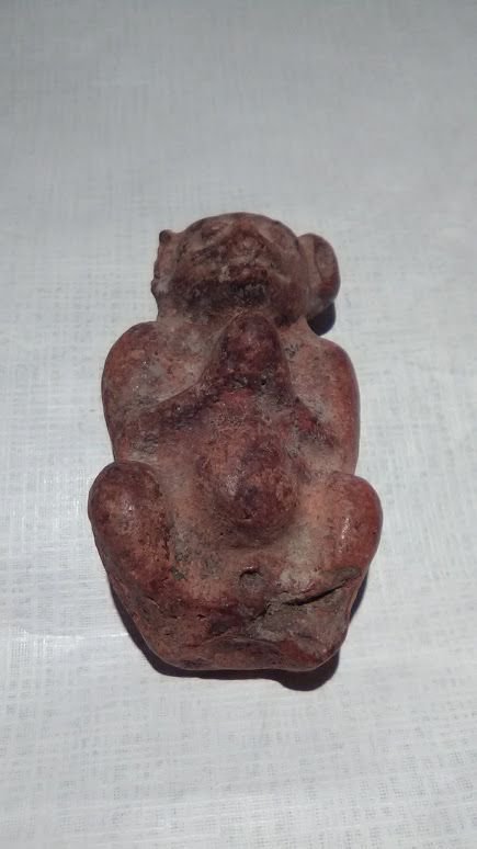 300-200 BC Mauryan Empire Terracotta Monkey Figure