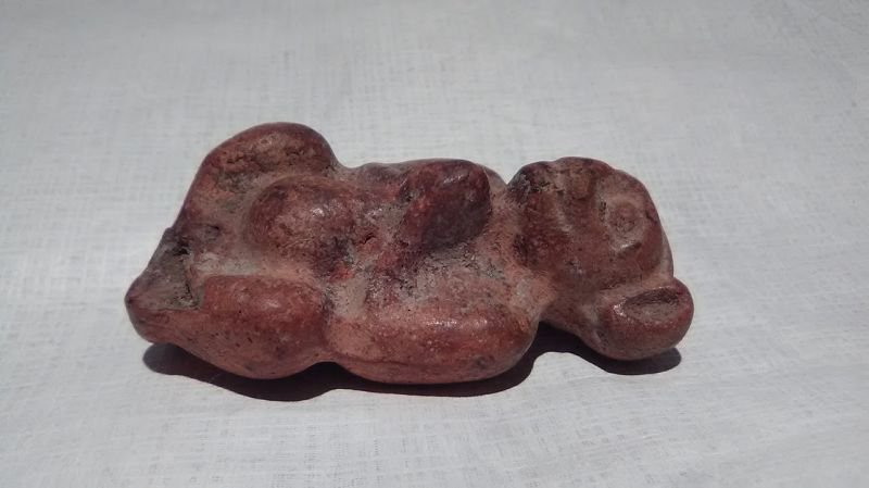 300-200 BC Mauryan Empire Terracotta Monkey Figure