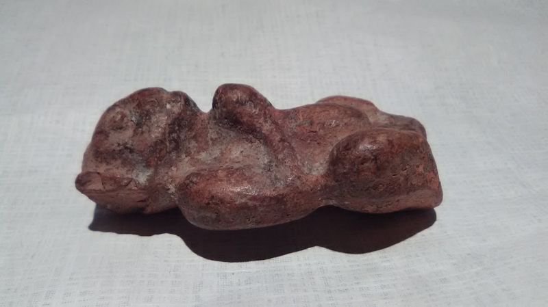 300-200 BC Mauryan Empire Terracotta Monkey Figure