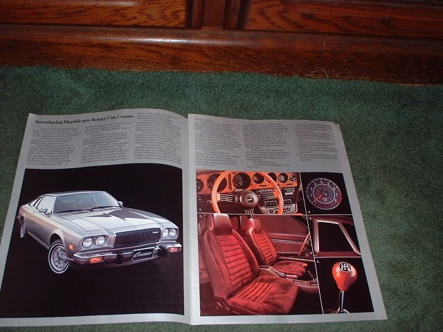 1976 MAZDA COSMO VINTAGE CAR AD 4-PAGE