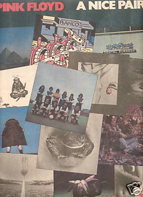 PINK FLOYD A NICE PAIR POSTER TYPE PROMO AD 1974
