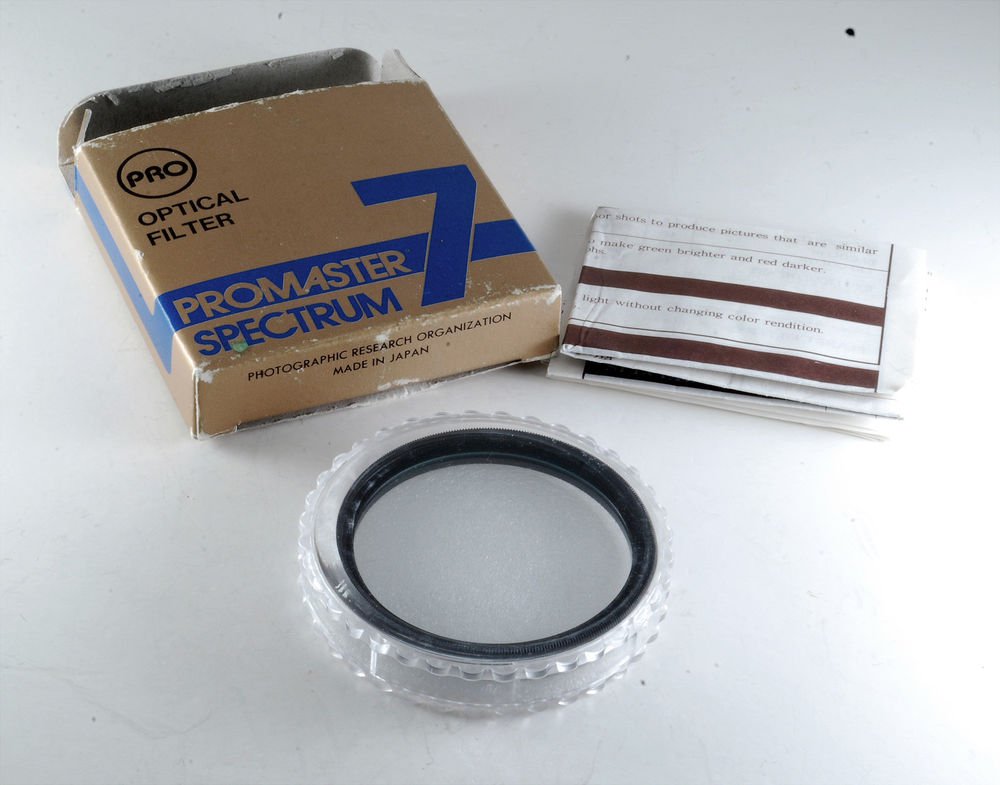 VINTAGE PROMASTER SPECTRUM 7 CROSS SCREEN 4 PT 52MM LENS LENS FILTER IN ...