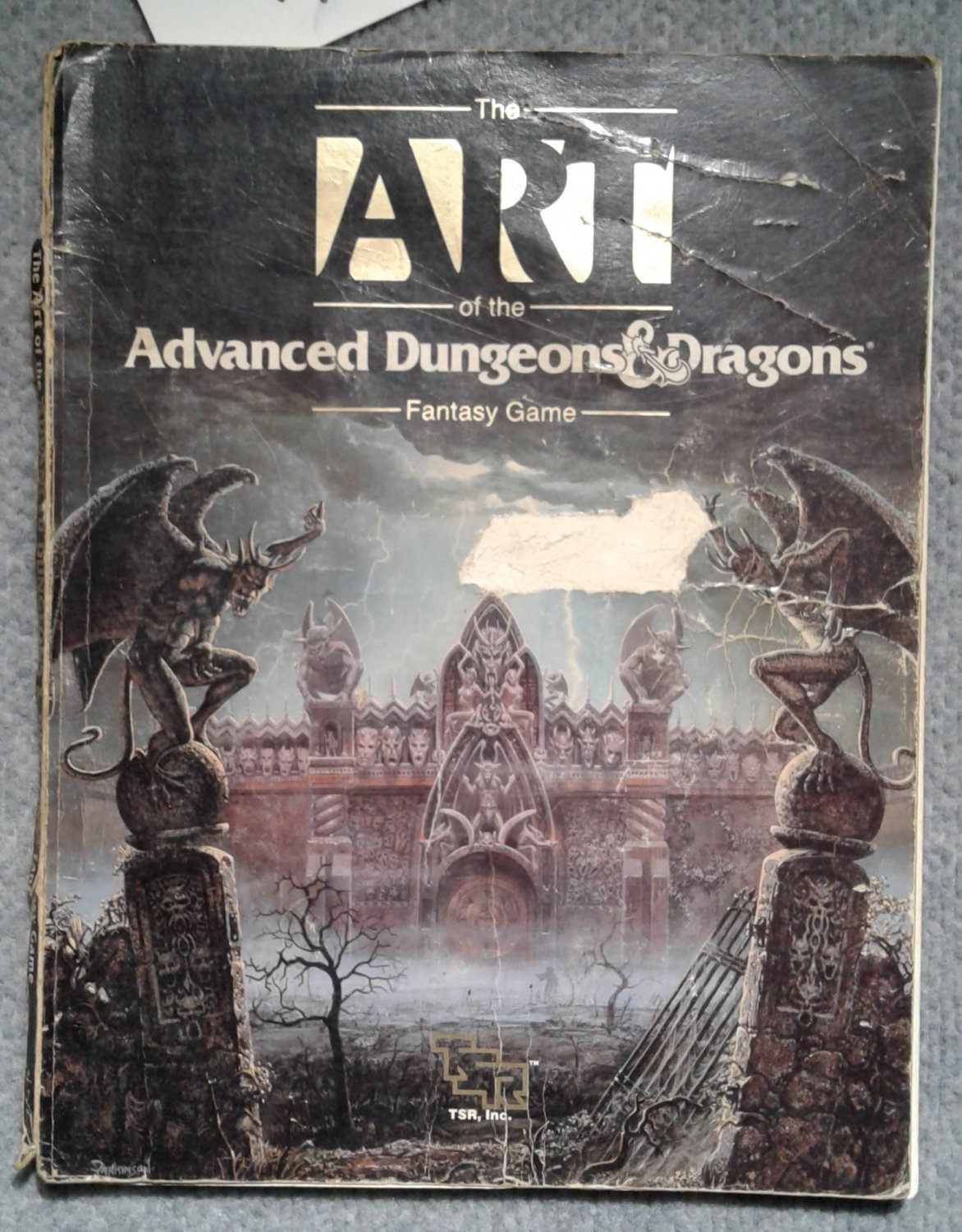The ART of the Advanced Dungeons & Dragons Fantasy Game (TSR) 1989