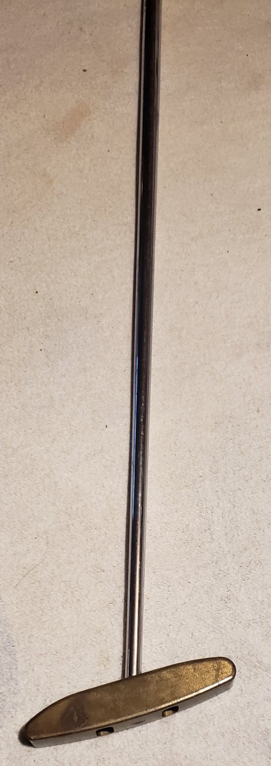 PLOP Putter BRASS MHR/LHR (ANGLED)