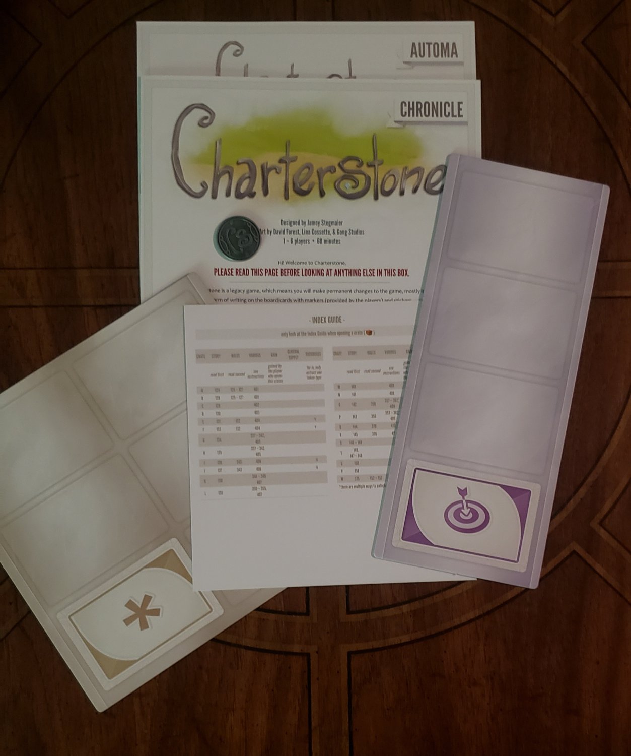 CHARTERSTONE BOARD GAME -- 1-6 players - Stonemeir Games