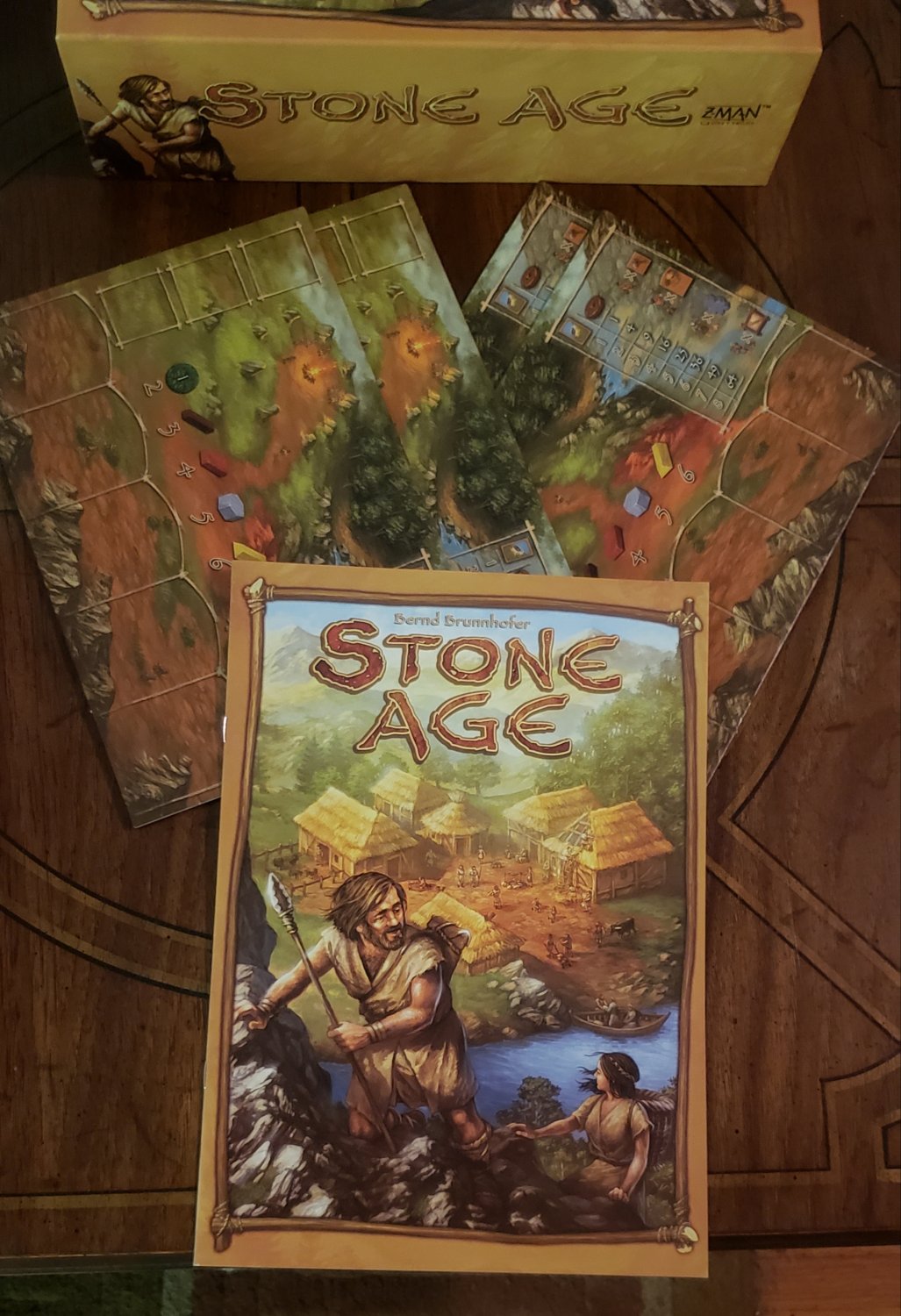 STONE AGE - Board Game (2008) --- Z-MAN Games 2-4pl - 10+