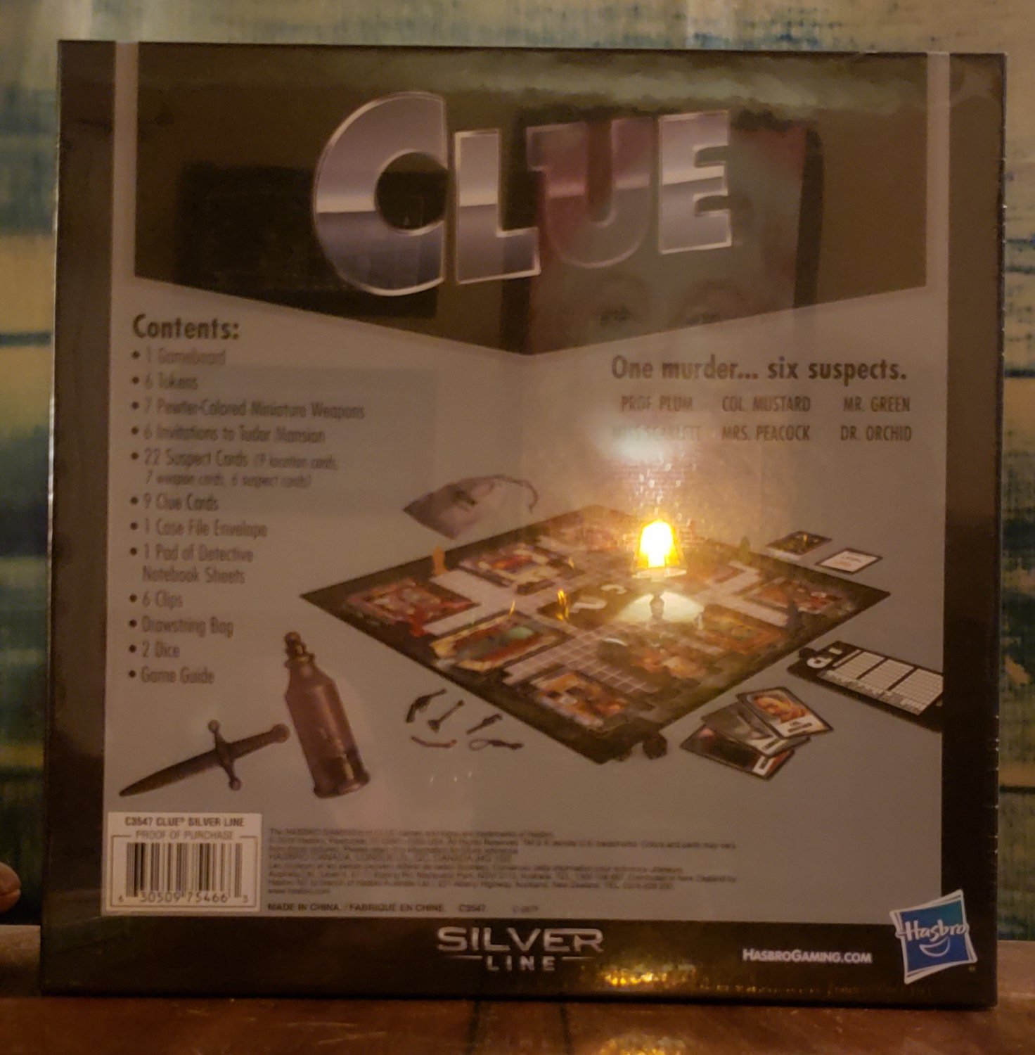 CLUE - SILVER LINE EXCLUSIVE ----- Hasbro (NEW)