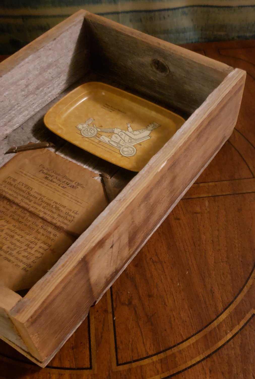 Handmade BARNWOOD SHADOW BOXES - Featuring 10/23/1906 Patent ...
