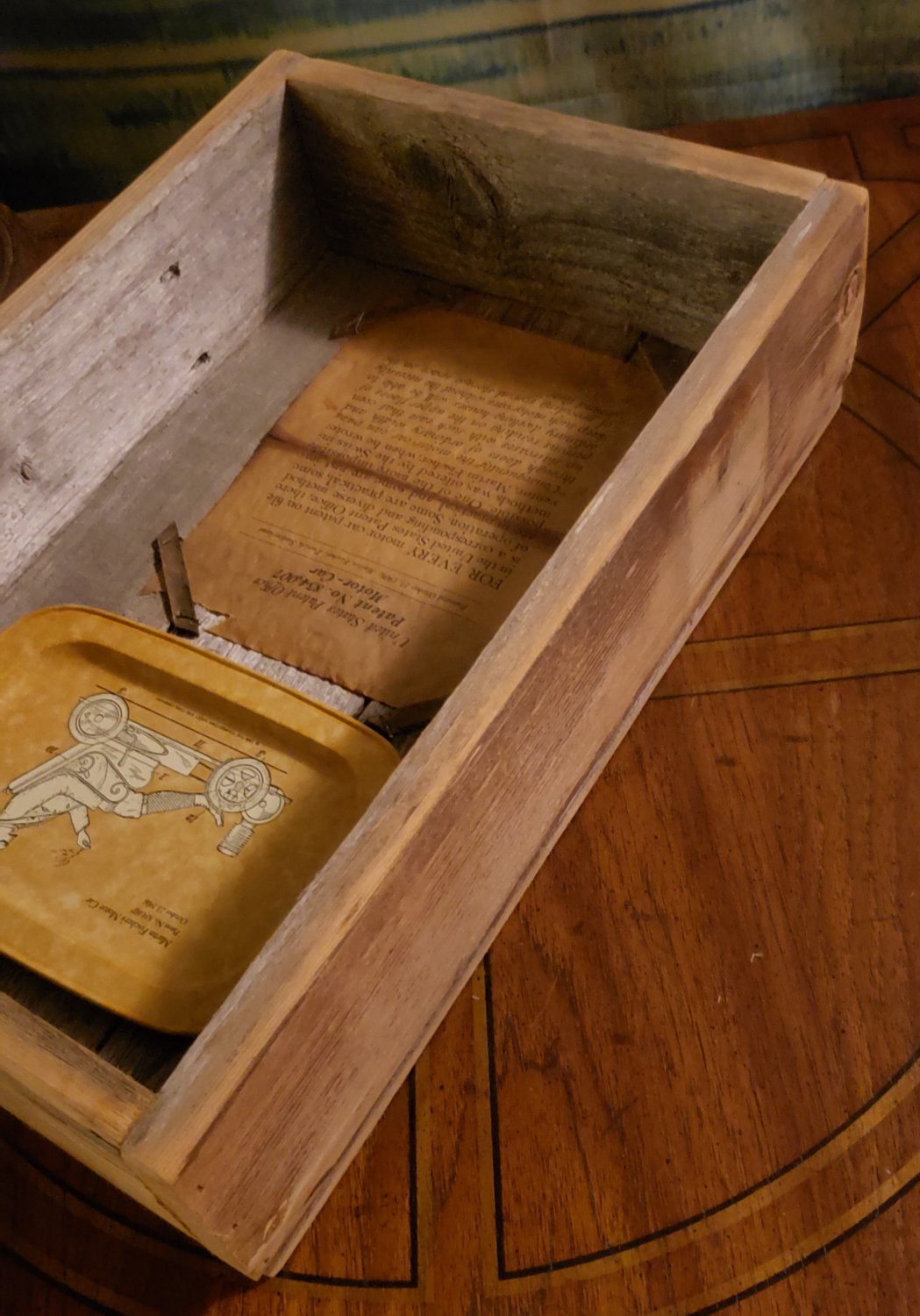 Handmade BARNWOOD SHADOW BOXES - Featuring 10/23/1906 Patent ...