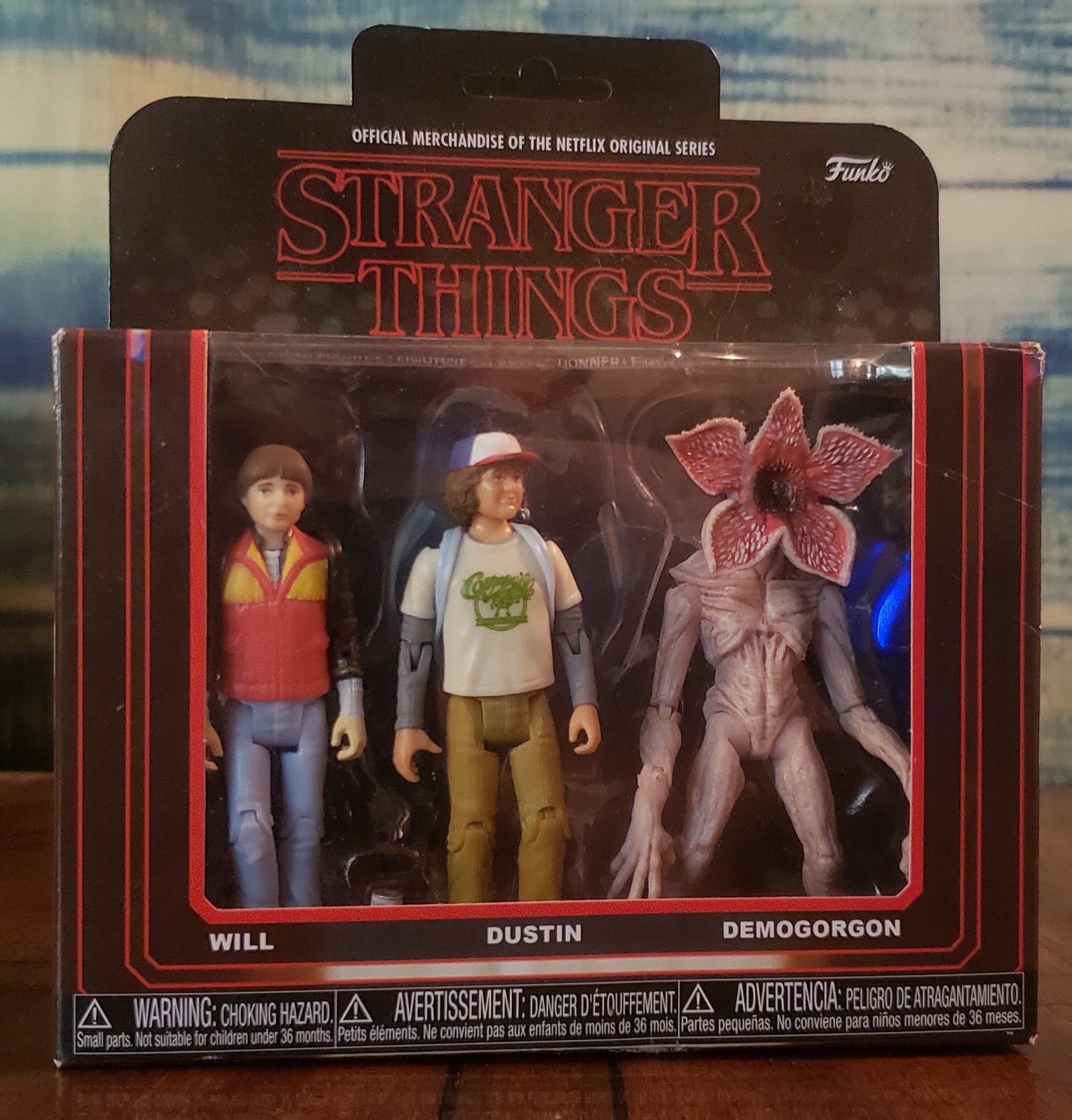 FUNKO - STRANGER THINGS - WILL, DUSTIN, DEMOGORGON - ACTION FIGURE 3 ...