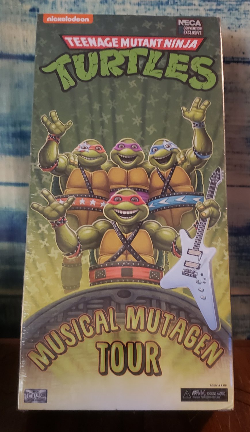 (SOLD)TEENAGE MUTANT NINJA TURTLES - Musical Mutagen Tour - 4 pack NECA ...