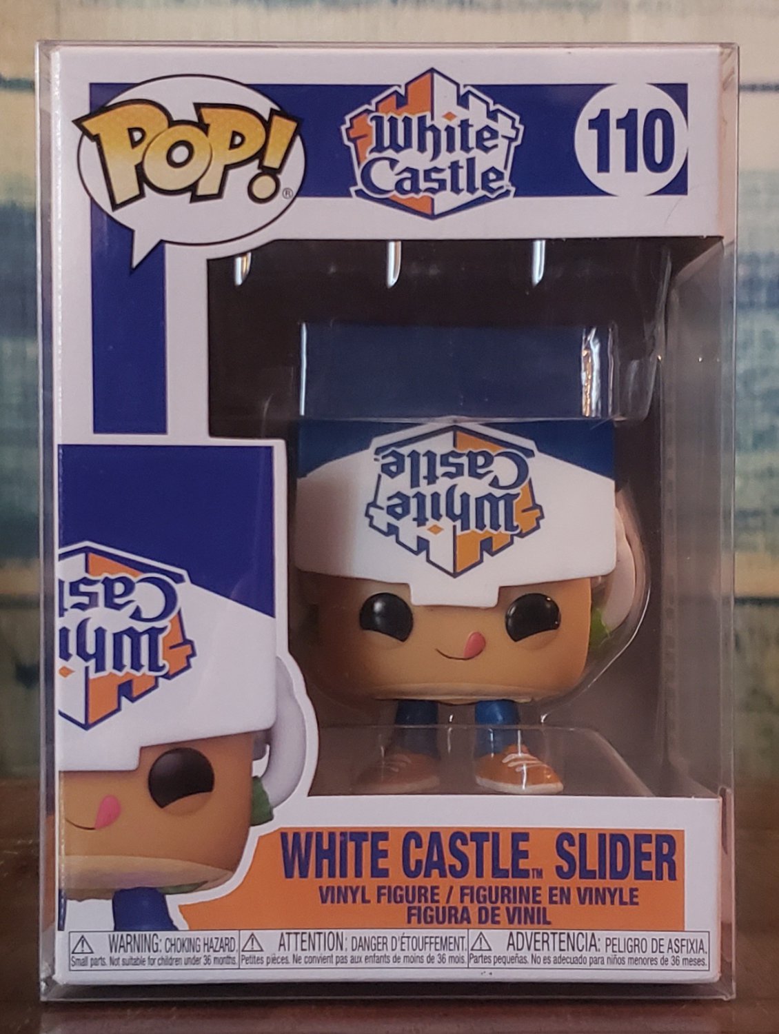 FUNKO POP - WHITE CASTLE SLIDER #110 - COMES IN SOFT PROTECTOR