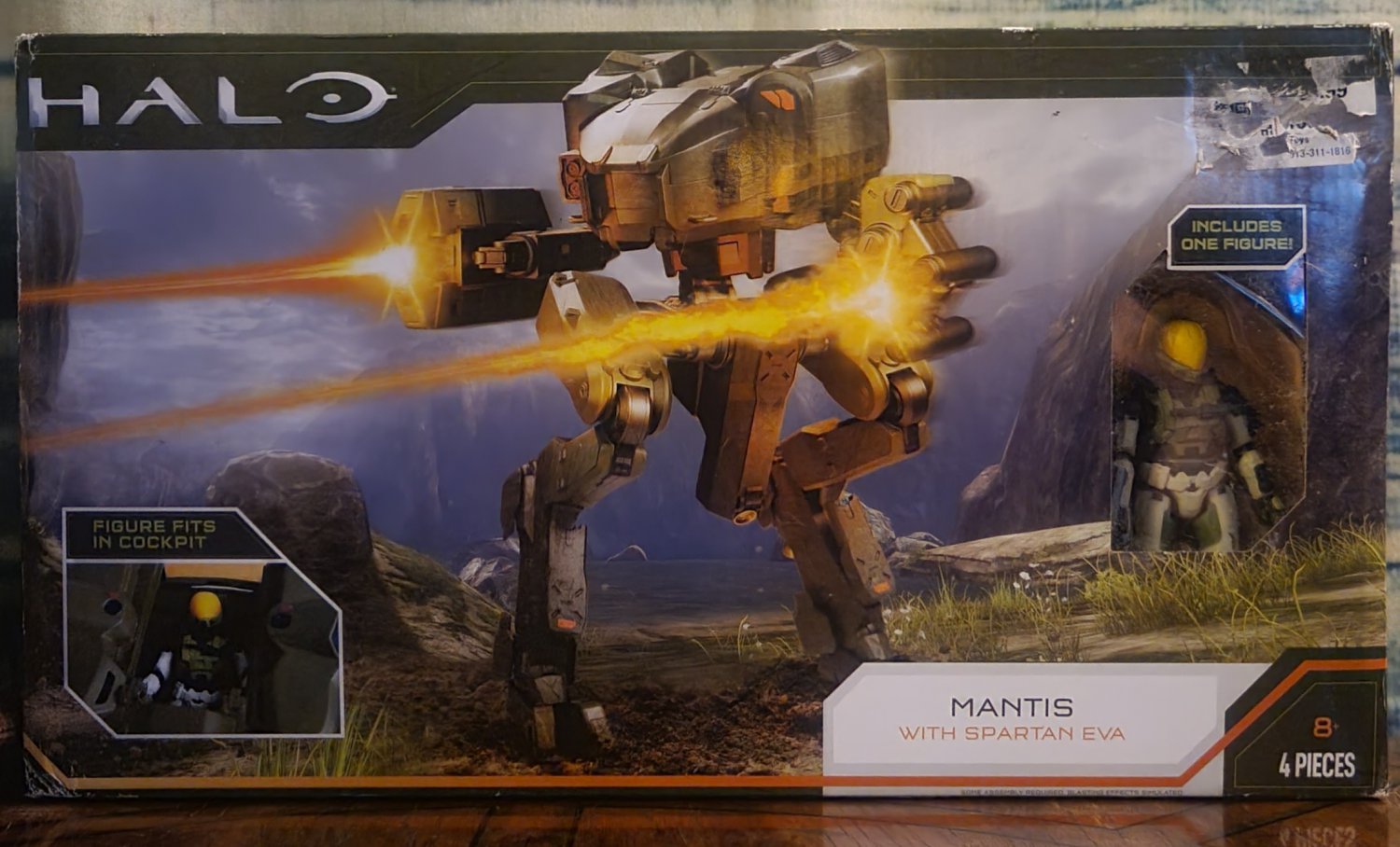 WORLD OF HALO - MANTIS w/ EVA SPARTAN SOLDIER - DELUXE 2-PACK - NEW