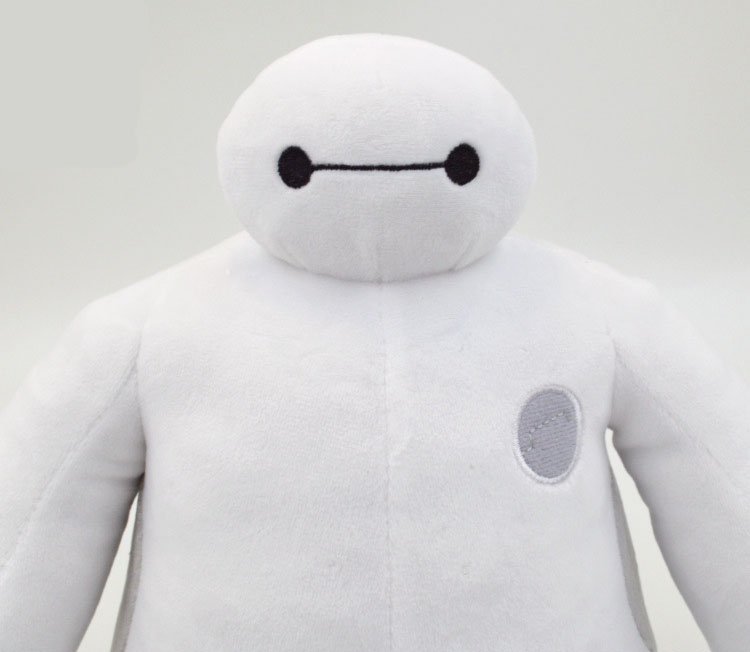 12'' Big Hero 6 Baymax White Robot Stuffed Plush Toy Doll Kids New Gift